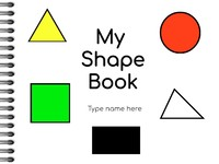 My Shape Book - Wixie