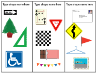 Real World Shape Mix-up - Wixie