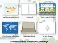 Primary Geography Choice Board - Wixie